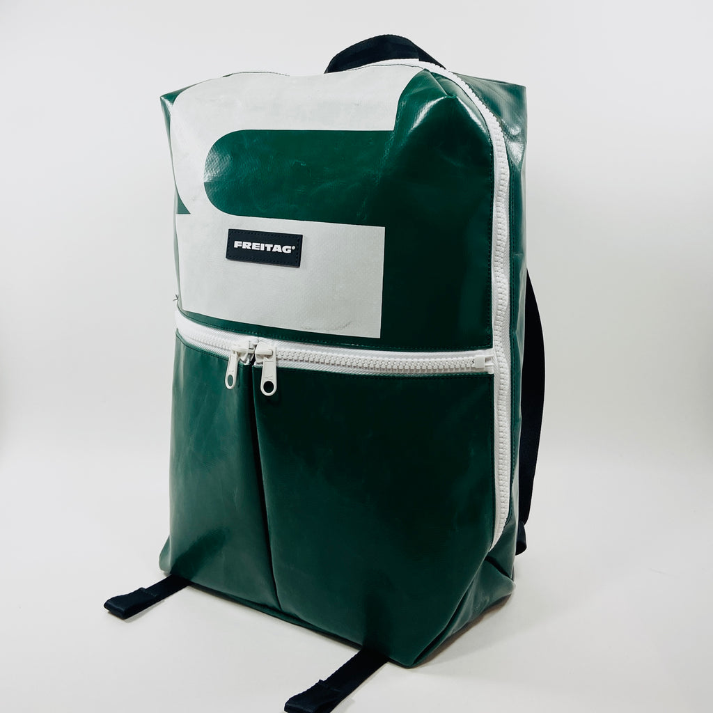 FREITAG F49 - Fringe - Green with White and White Zips – UNITOM