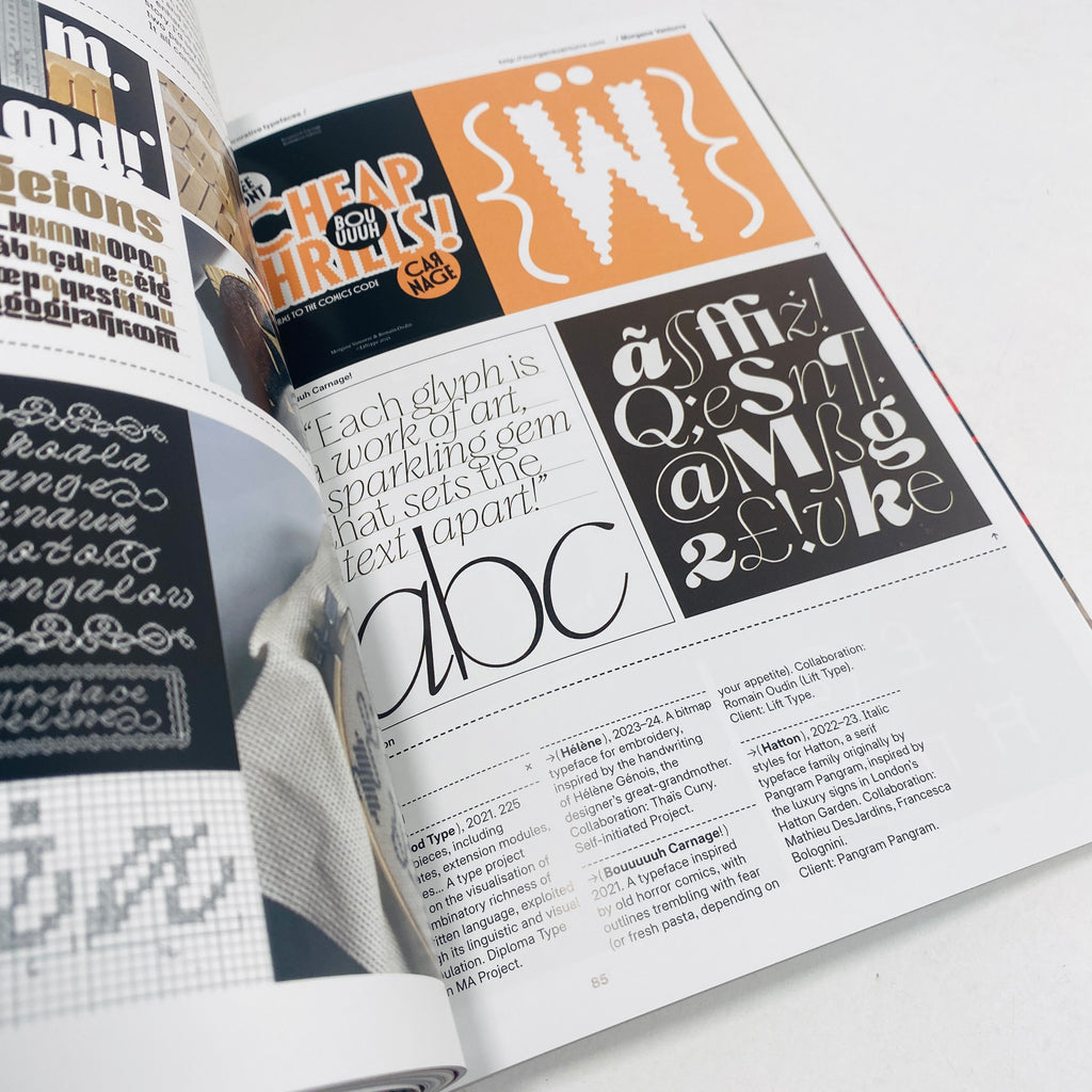 IdN #29.3 - Display + Decorative Typefaces - October 2024 – UNITOM