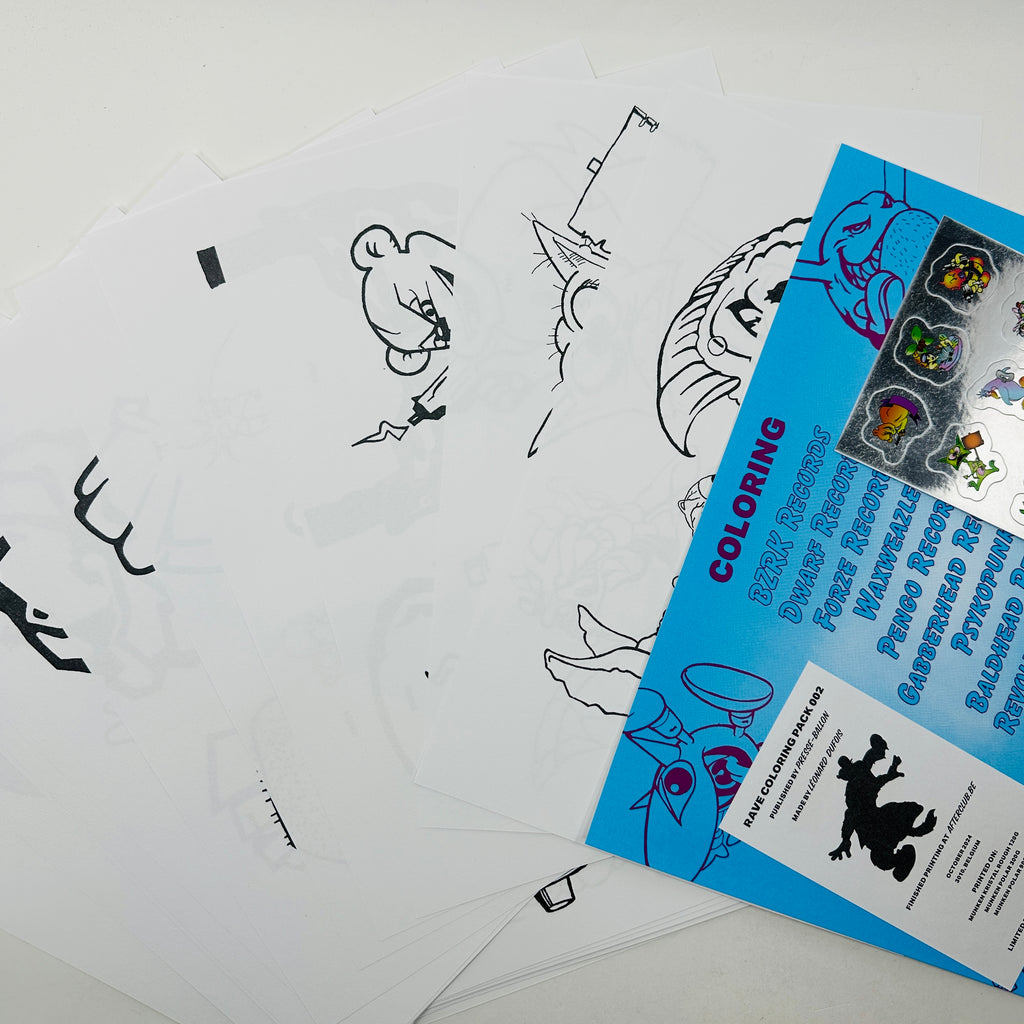 Rave Coloring Pack #2 – UNITOM