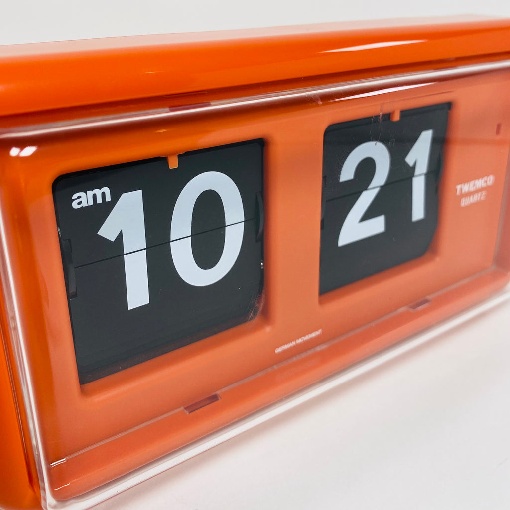 TWEMCO Flip Clock QT-30 Orange – UNITOM